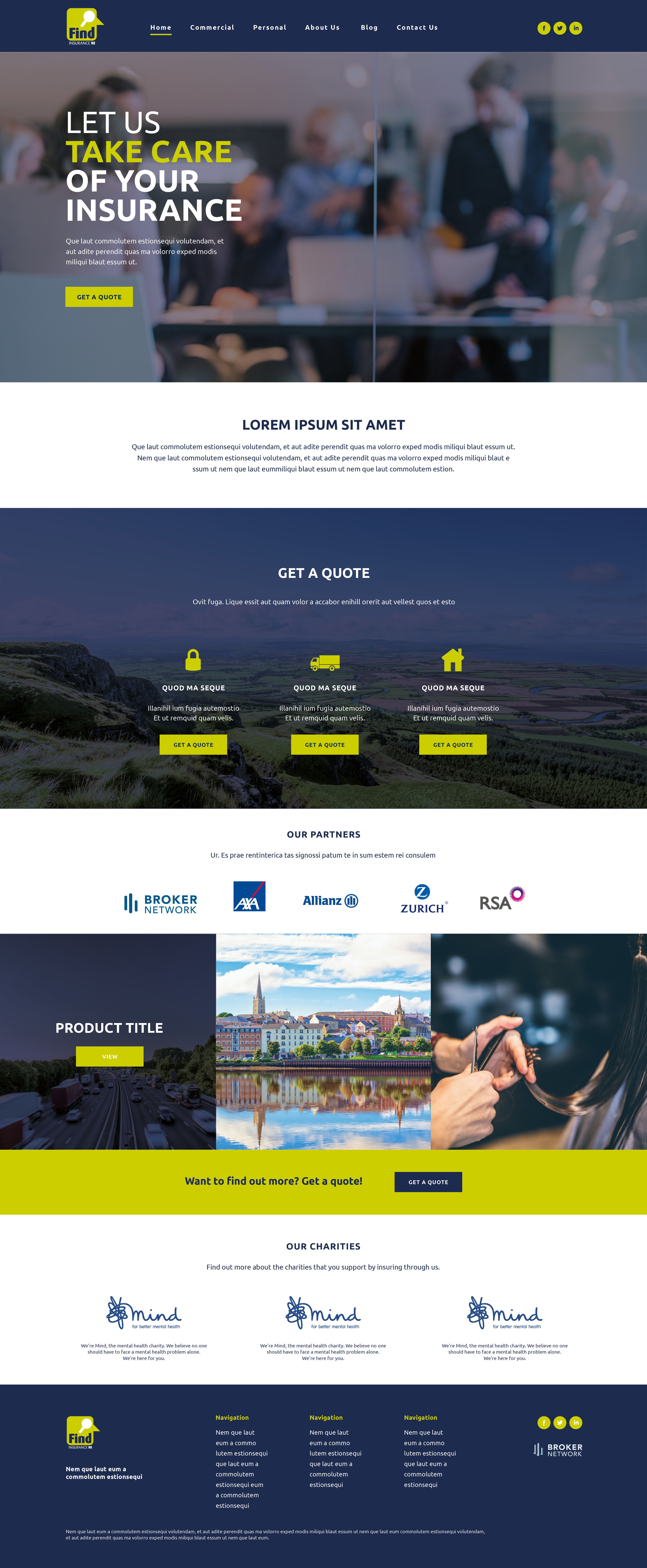 Design 1 - Find Insurance NI